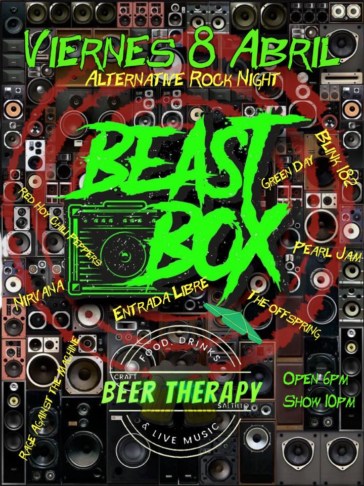 BEAST BOX - Alternative Rock Night (Rock, Grunge, Punk, Nü.. more ...