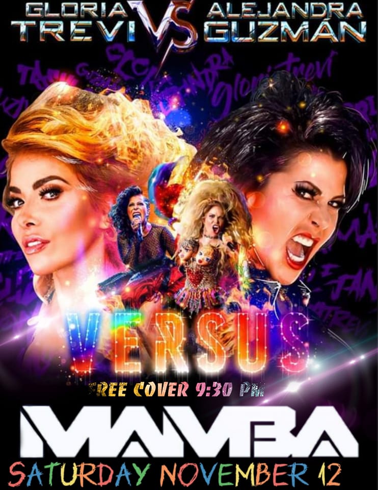 Tributo a Gloria Trevi Vs Alejandra Guzmán en Mamba Vivo Bar ...
