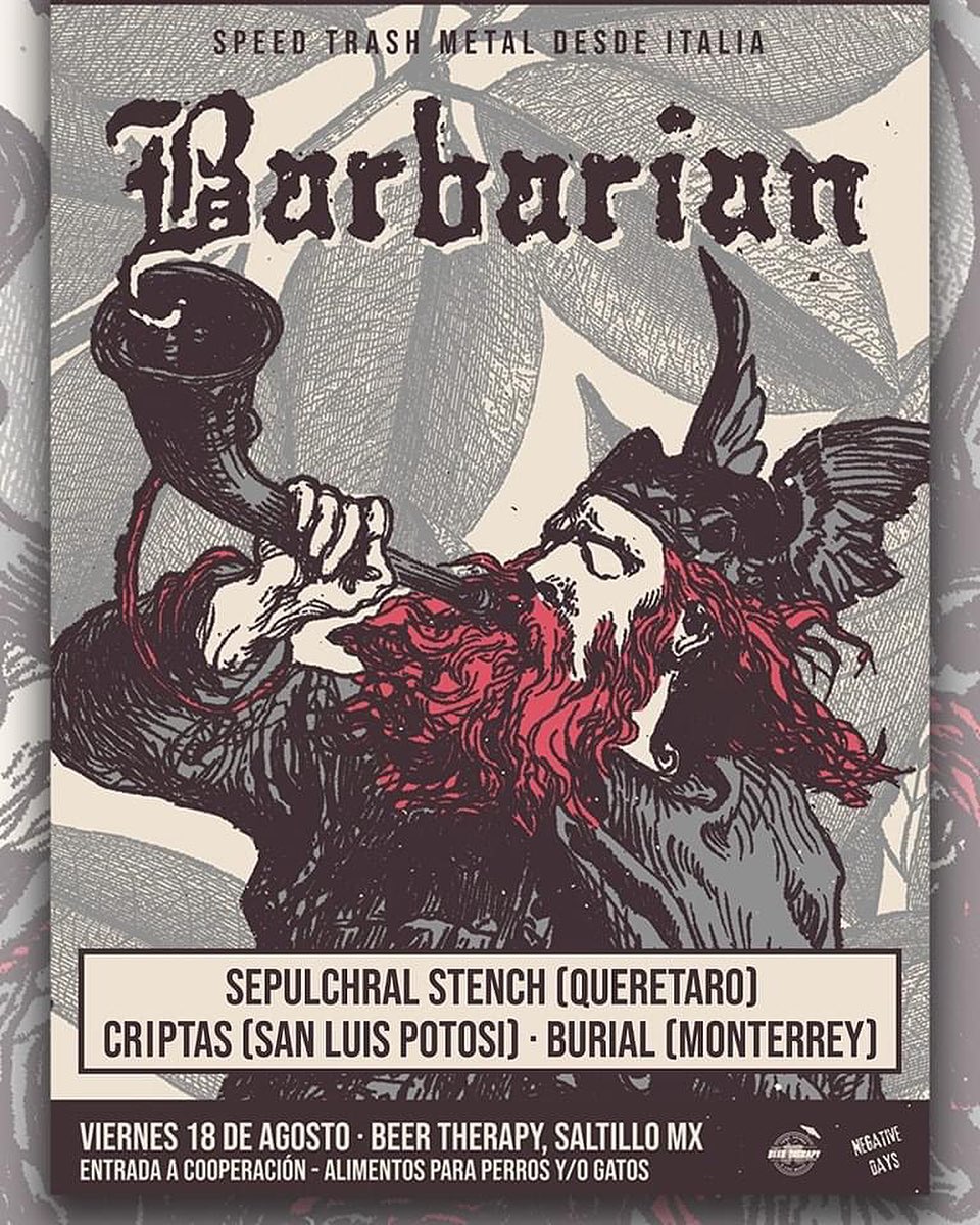 Barbarian en Beer Therapy - Bienvenidos a Saltillo