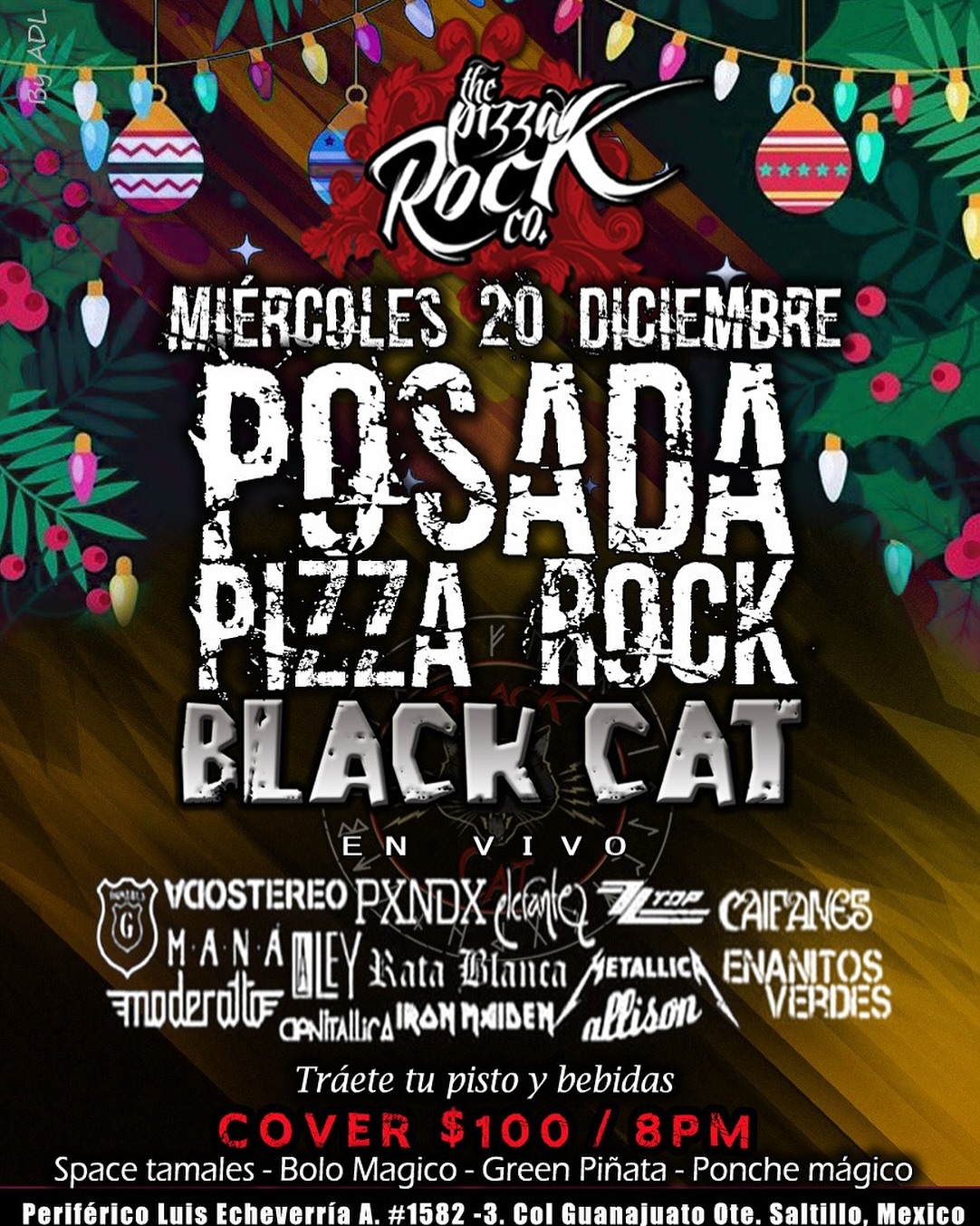 POSADA PIZZA ROCK en Pizza Rock - Bienvenidos a Saltillo