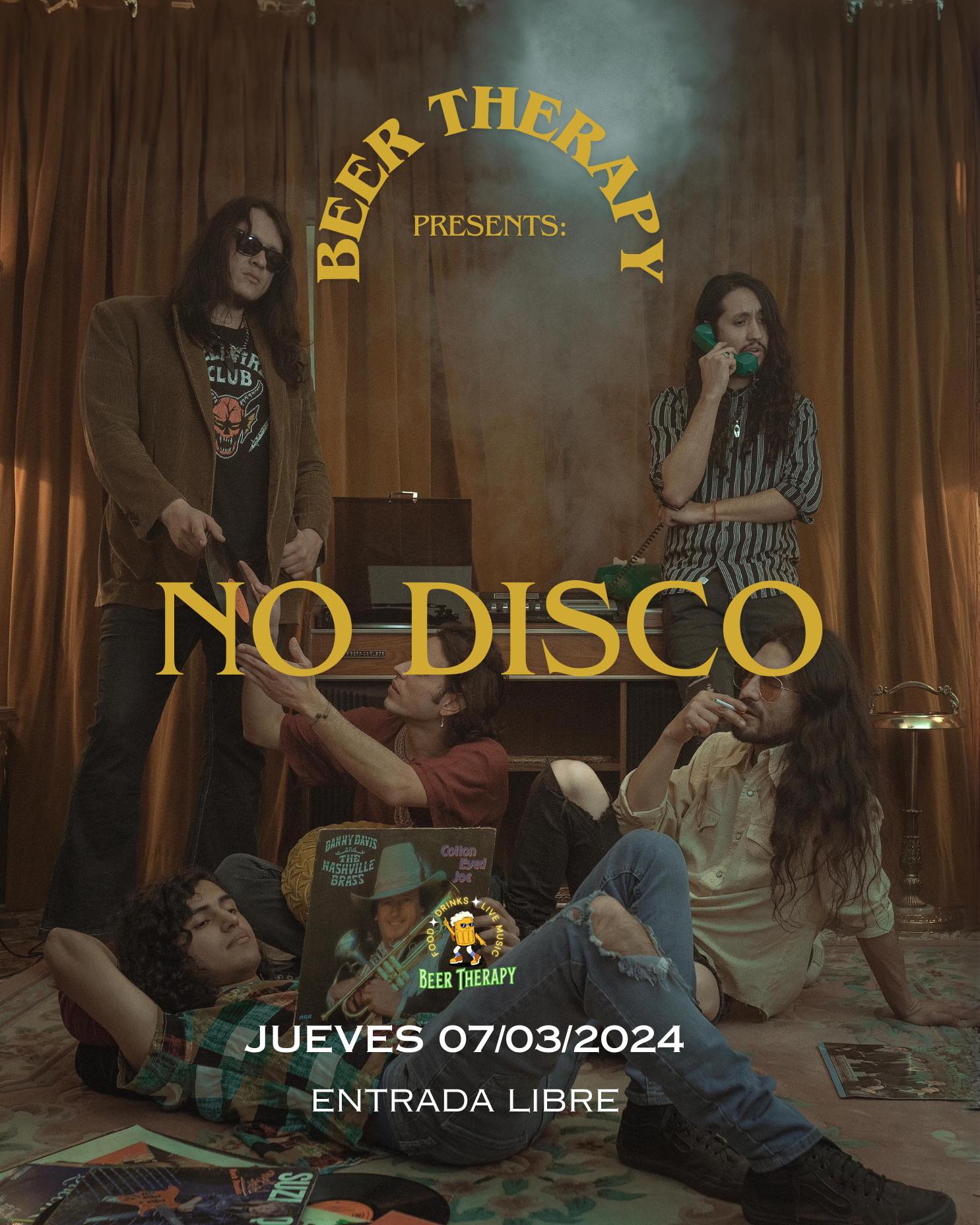 No Disco en Beer Therapy - Bienvenidos a Saltillo