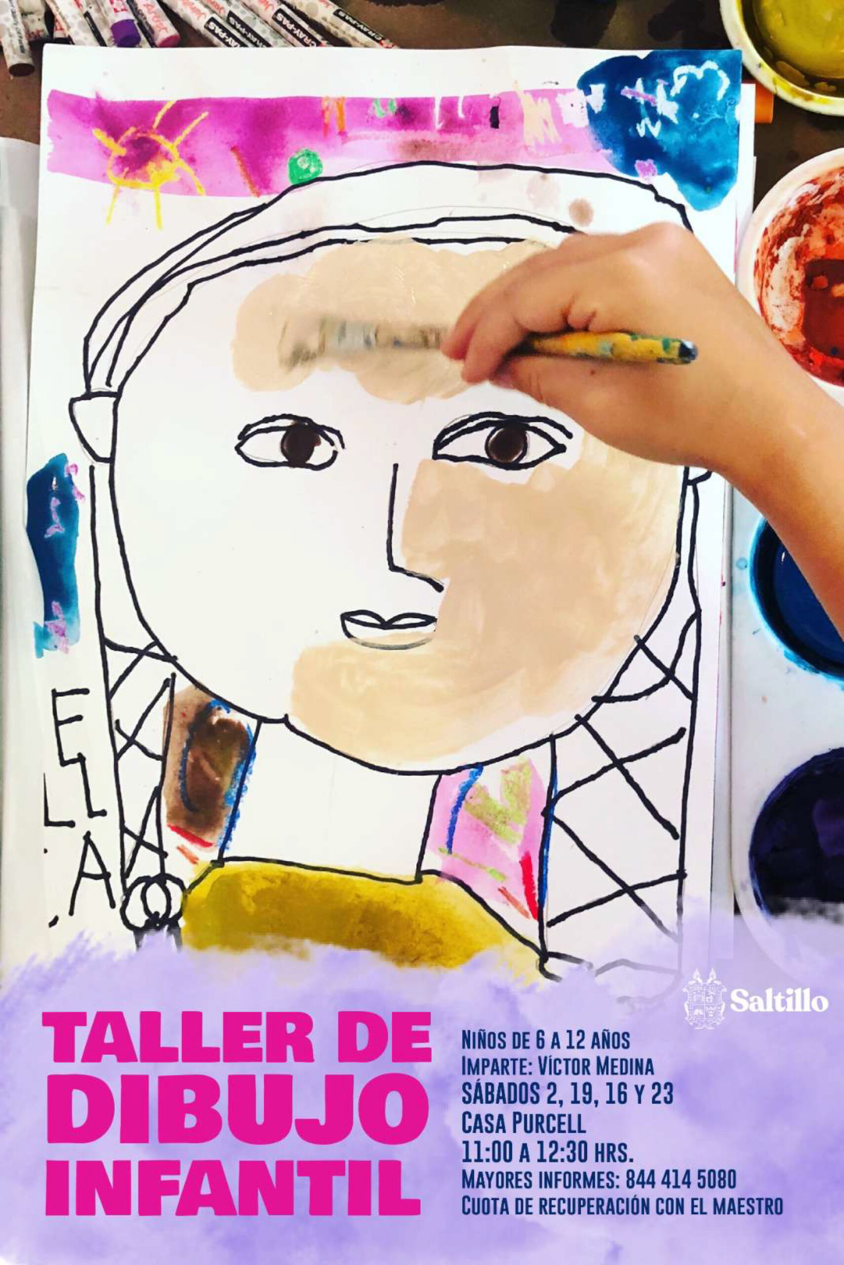 Taller de dibujo infantil - Bienvenidos a Saltillo