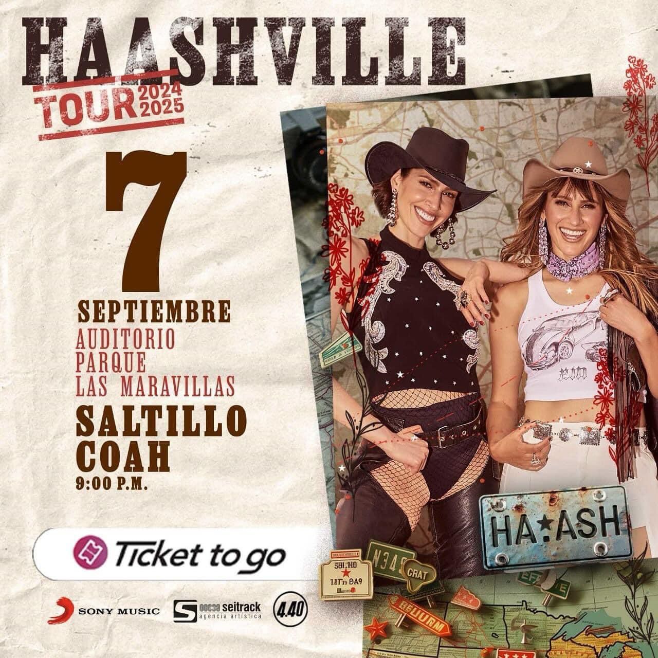 Ha*Ash en Saltillo 2024 Haasville Tour - Bienvenidos a Saltillo