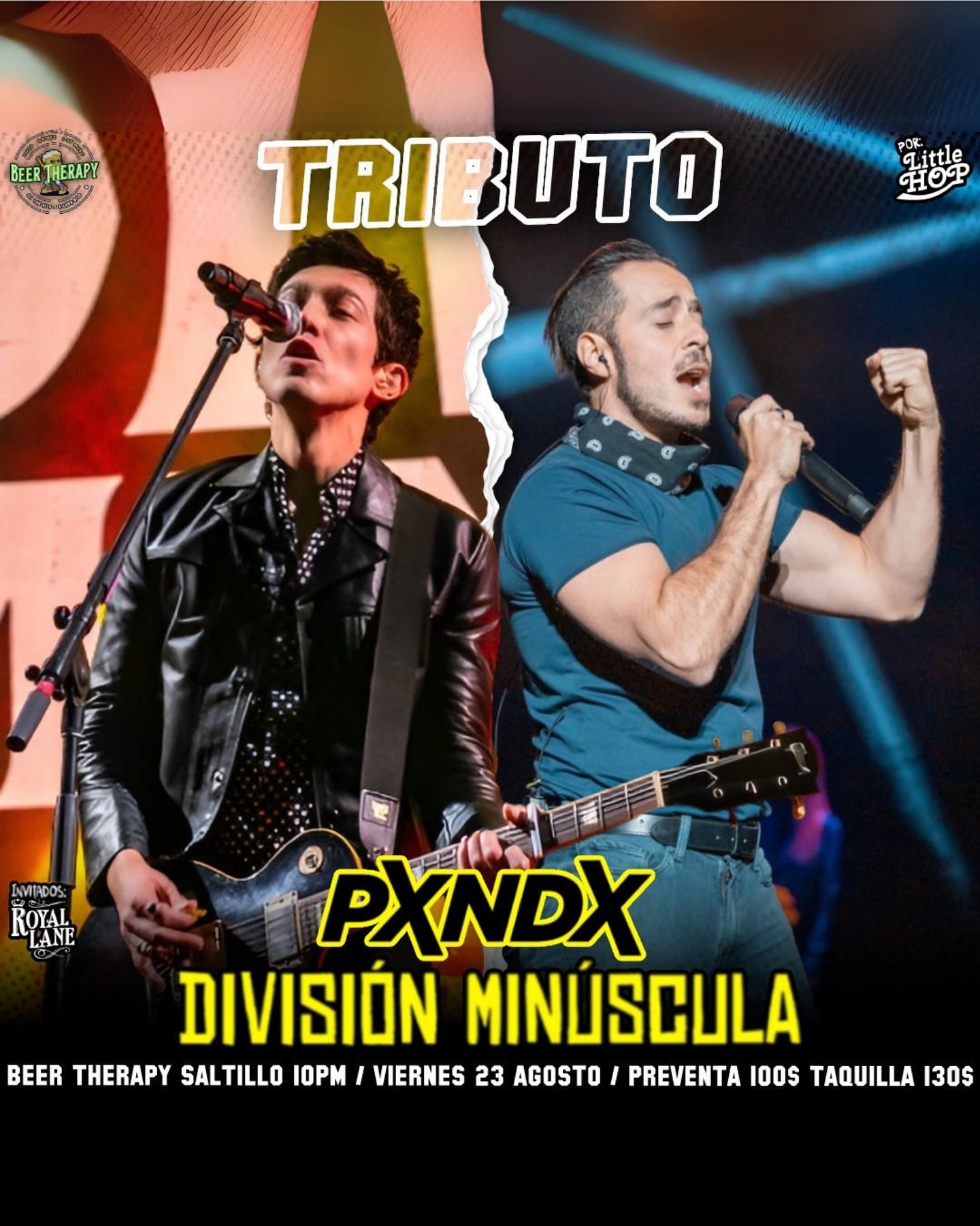 Tributo a Panda & División Minúscula en Beer Therapy - Bienvenidos a ...