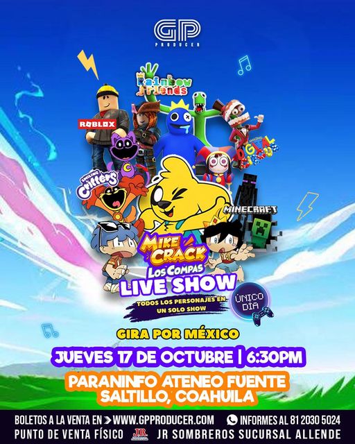 Mike Crack Los Compas Live Show - Bienvenidos a Saltillo