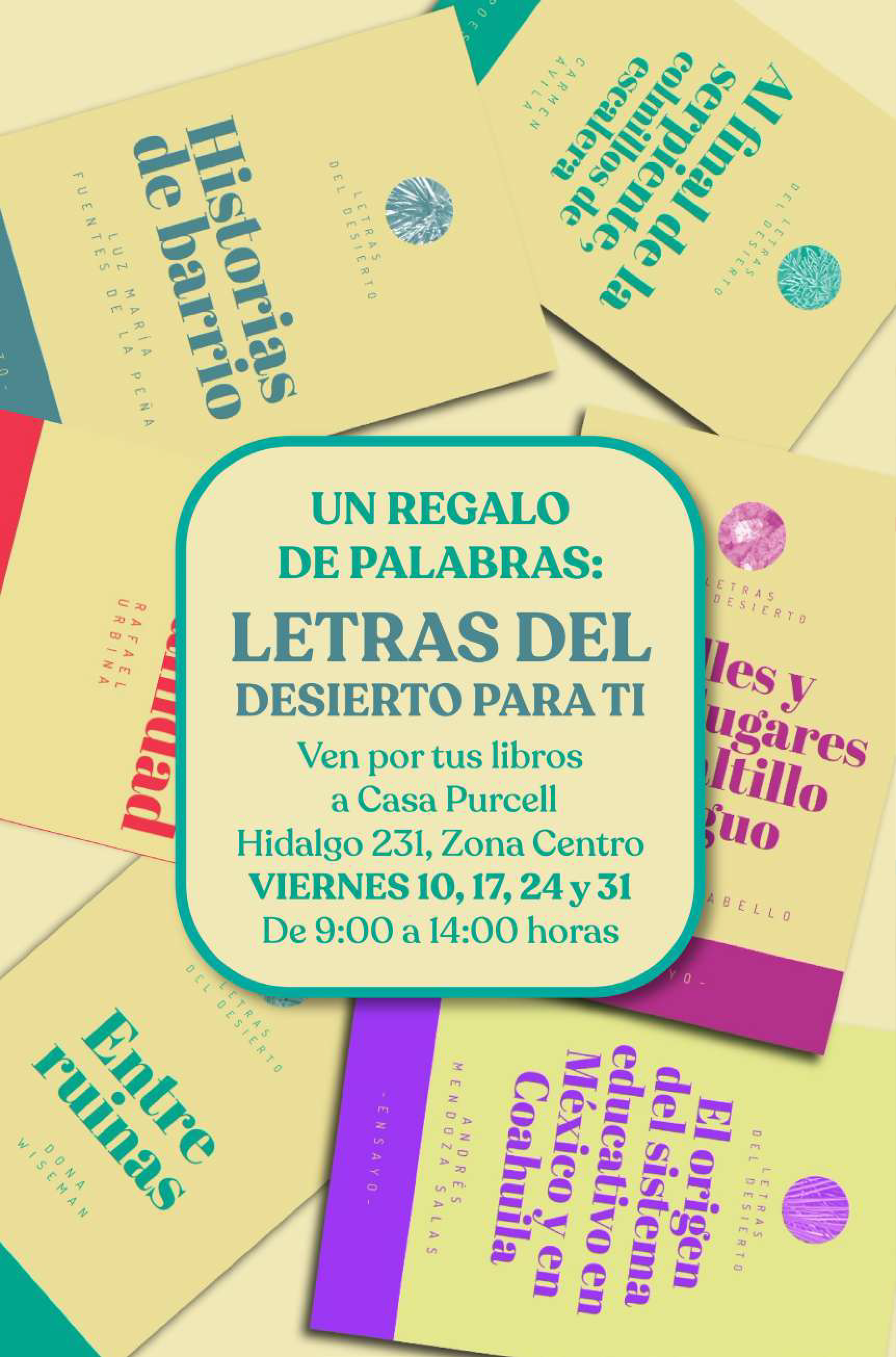 Un Regalo de Palabras: Letras del Desierto para ti - Bienvenidos a Saltillo