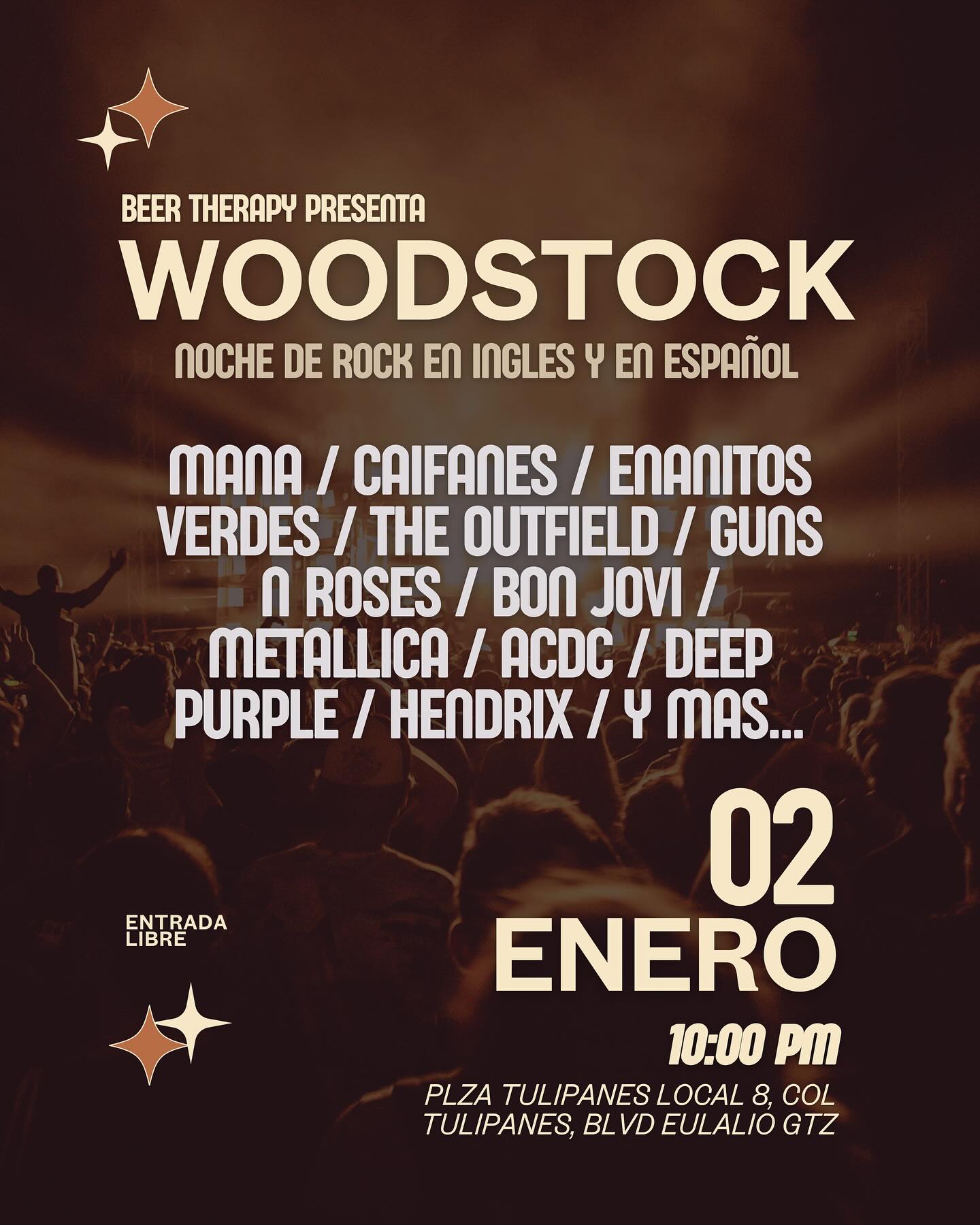 WOODSTOCK en Beer Therapy - Bienvenidos a Saltillo