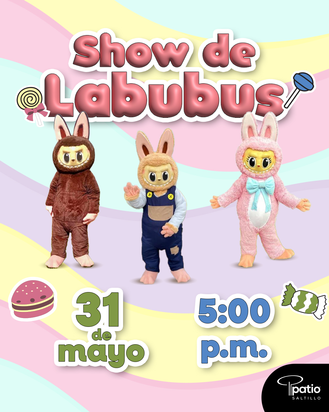 Show de Labubus - Bienvenidos a Saltillo