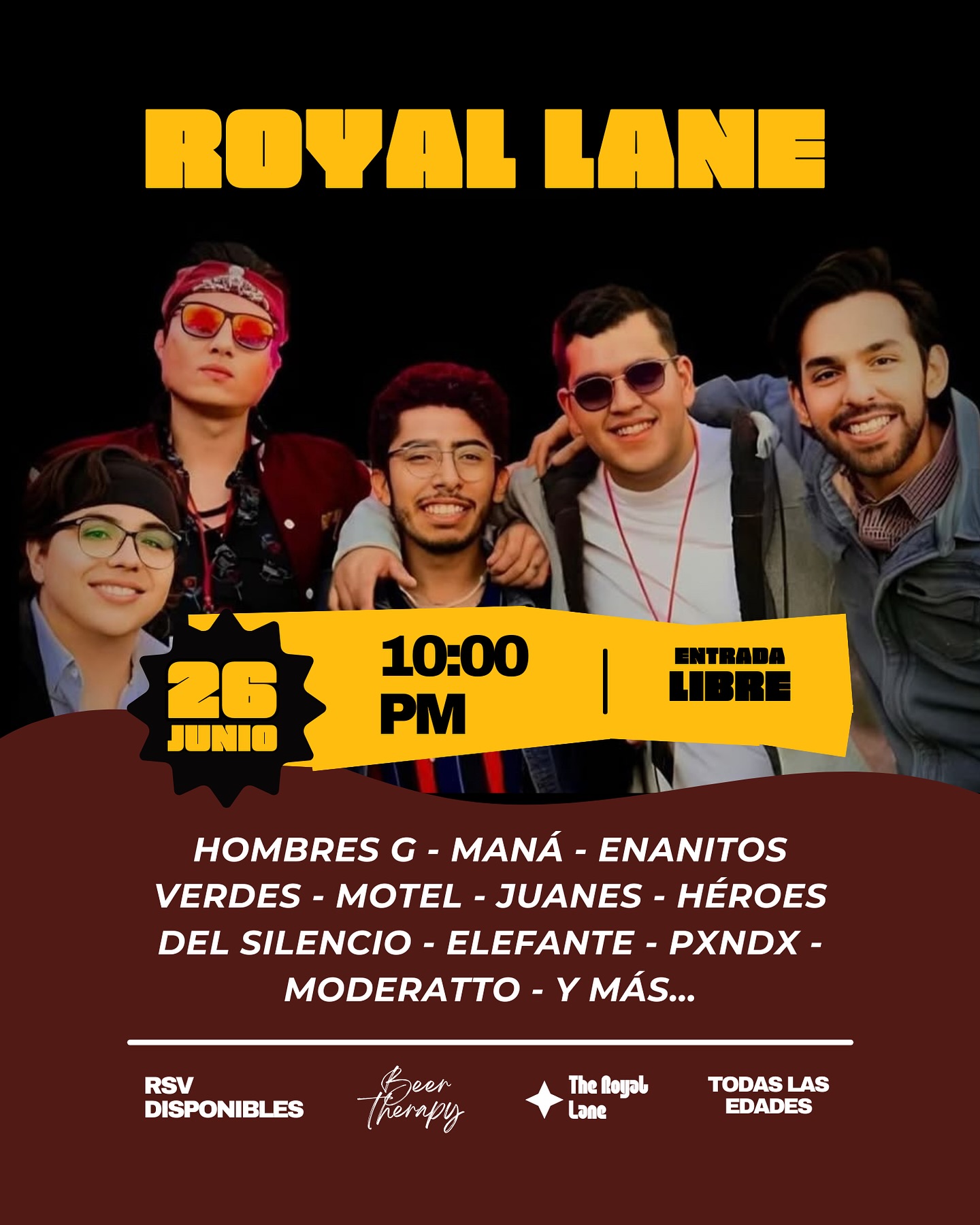 Royal Line en Beer Therapy - Bienvenidos a Saltillo