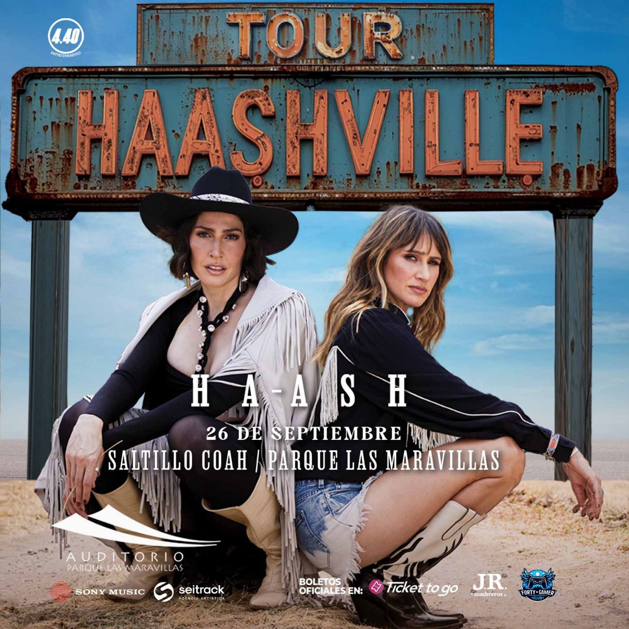 Tour 'Haasville' de Ha-Ash en Saltillo - Bienvenidos a Saltillo