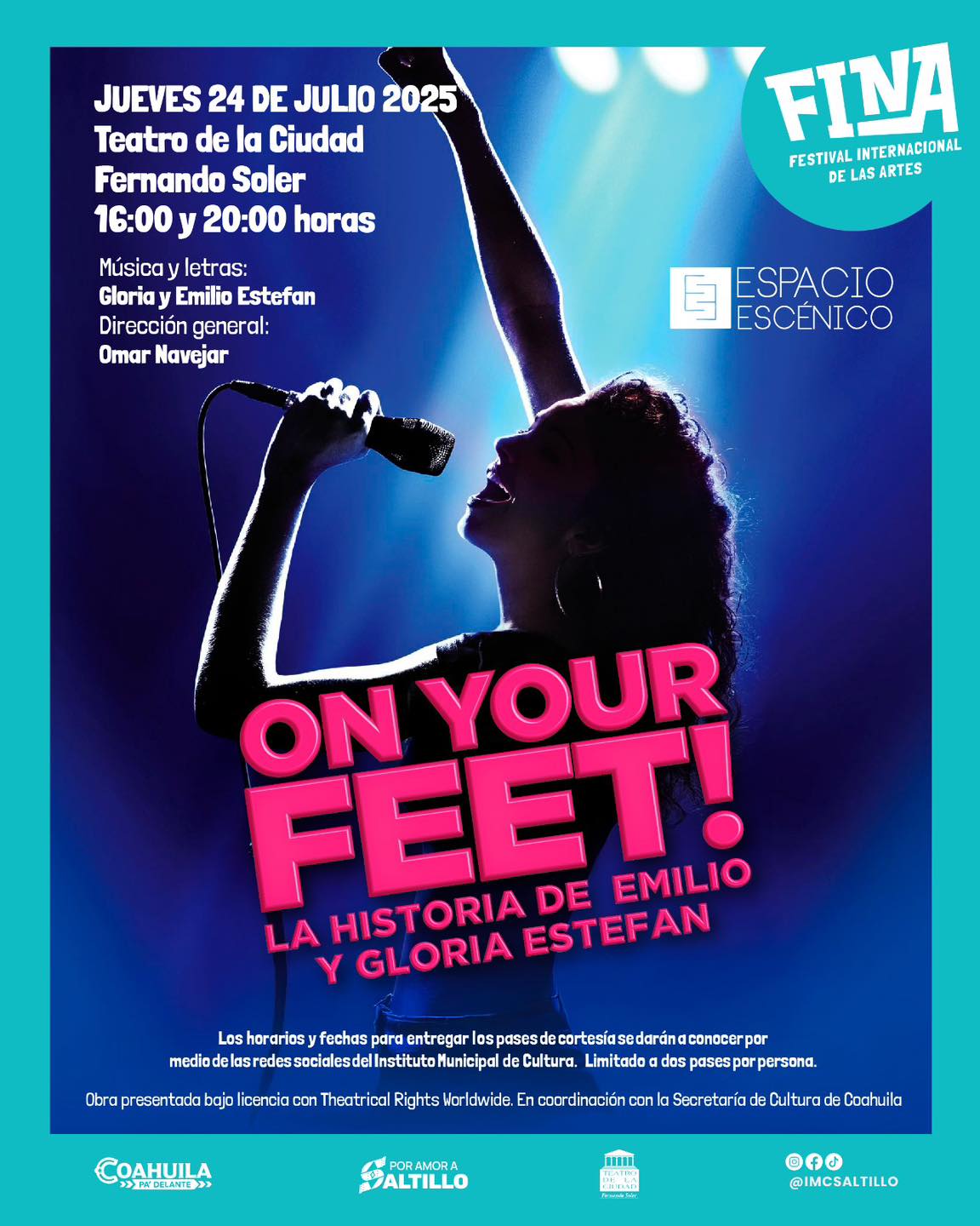 On Your Feet!: La Historia de Emilio y Gloria Estefan - Bienvenidos a ...